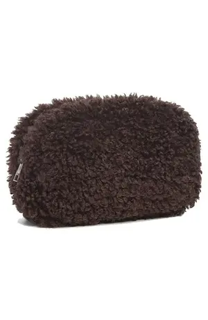 Apparis Noor Bouclette Pochette - Brown