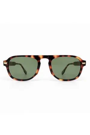 COSSINO Kensington 52mm Aviator Sunglasses - Tortoiseshell