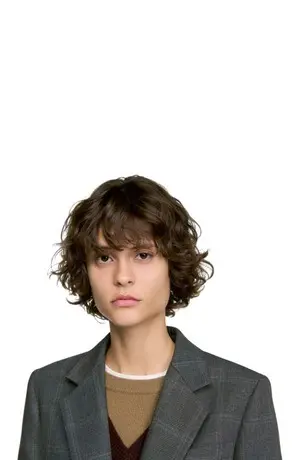 Sandro Check Tailored Jacket