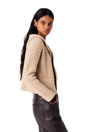 Maje Hooded Cardigan