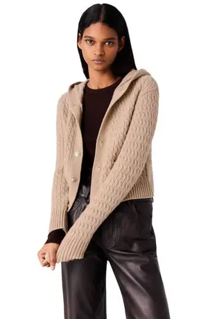 Maje Hooded Cardigan