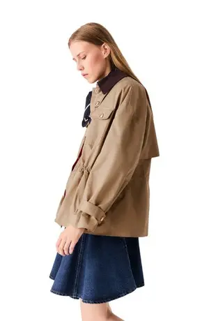 Maje Coat With Removable Lining
