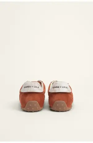 Bimba Y Lola Suede Scalloped Sneaker