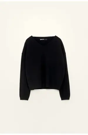 Bimba Y Lola V-neck Wool Cashmere Sweater