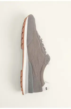 Bimba Y Lola Suede And Nylon Technical Sneaker - Grey