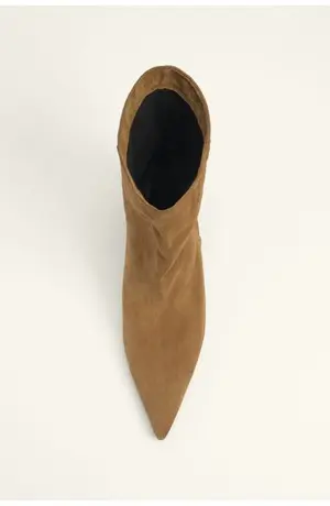Bimba Y Lola Suede Heeled Ankle Boot
