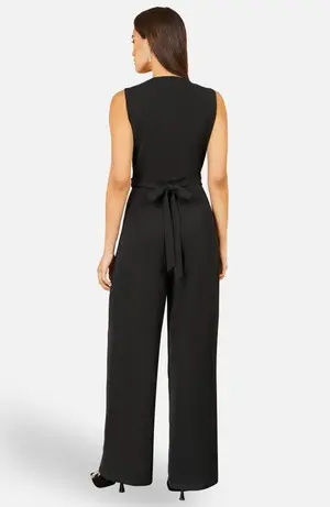 YUMI Waistcoat Style Jumpsuit