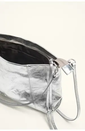 Bimba Y Lola Large Leather Clutch Bag
