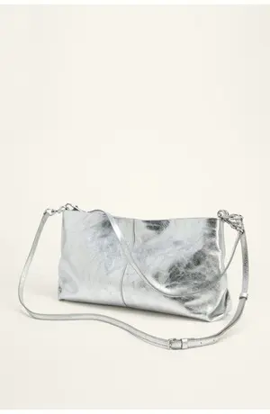 Bimba Y Lola Large Leather Clutch Bag