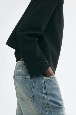 H&M Short Rope-detail Jacket