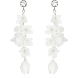 POPPY LANE Odelyn Bridal Earrings - Silver