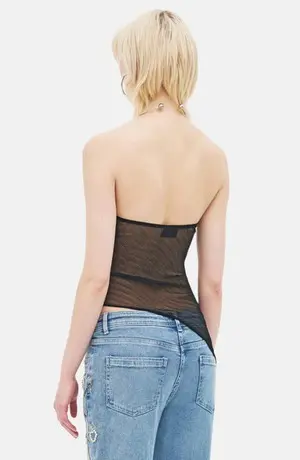 OW Angela Mesh Top
