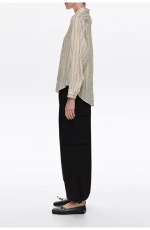 Bimba Y Lola Straight-cut Textured Shirt