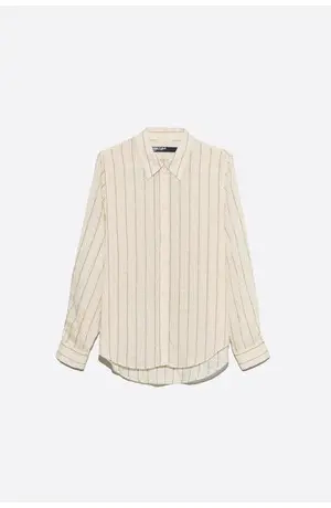 Bimba Y Lola Straight-cut Textured Shirt