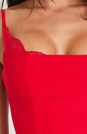 Princess Polly Renaissance Lace Trim Corset Top