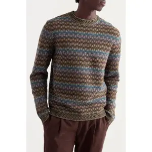 SEASALT CORNWALL Hevva Geometric Crewneck Sweater