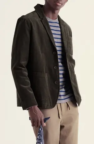SEASALT CORNWALL Plantsman Cotton Corduroy Blazer