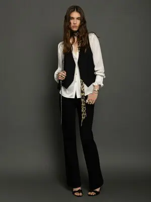 Zadig&Voltaire Elina Wool Vest - Black