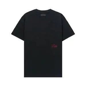 RtA Liam Short Sleeve Tee Nif Script - Black