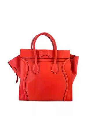 Celine Luggage Bag Grainy Leather Mini Tote Bag