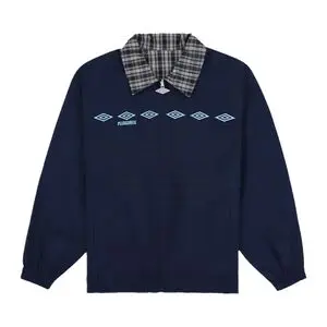 PLEASURES X Umbro Diamonds Reversible Blouson Jacket 'navy - Blue