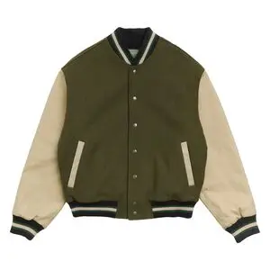 StÜssy Denim Tears Varsity Jacket - Green
