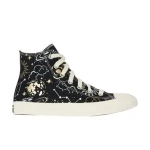 CONVERSE All Star Canvas High Top Silver