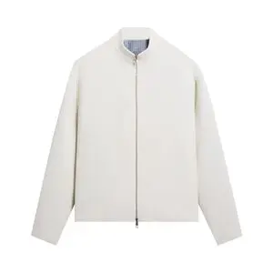 Kith Giorgio Armani & Reversible Sweater Blouson Jacket 'sandrift - White