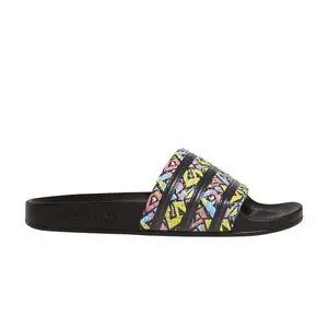 Adidas Adilette Slide 'geometric Print