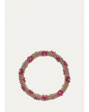 Meredith Frederick Daisy 14k Yellow Gold & Ruby Bracelet