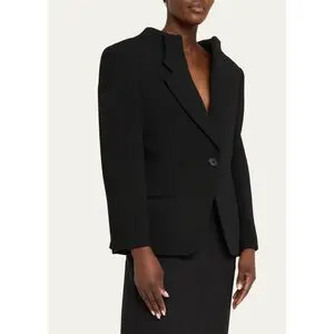Givenchy Single-breasted Slashed Jacket