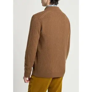 Kiton Cashmere Rib Cardigan Sweater