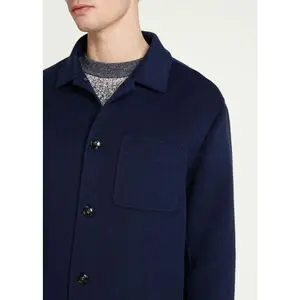 Kiton Double-face Wool & Cashmere Shirt Jacket