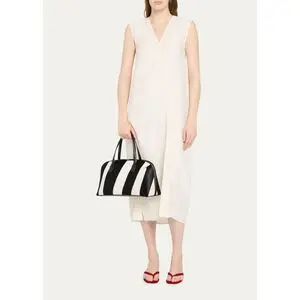 TOTEME Day -print Calf Hair Tote Bag