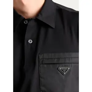 Prada Re-nylon Pocket Polo Shirt