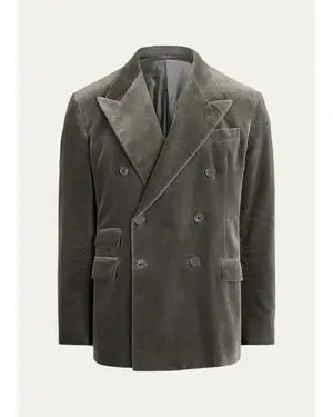 Ralph Lauren Purple Label Glenn Hand-tailored Velvet Jacket