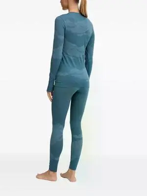 VIKING Mountain-pattern Long-sleeve Base Layer Set