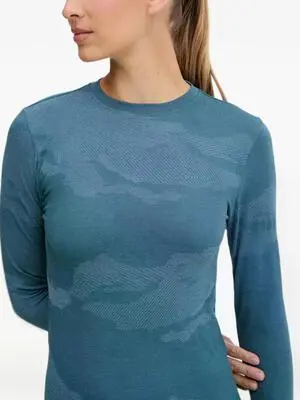 VIKING Mountain-pattern Long-sleeve Base Layer Set