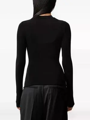 WRSTBHVR Logo-patch Long-sleeve T-shirt