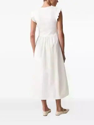 Marc O'polo Ruffled Sleeveless Midi Dress