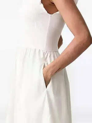 Marc O'polo Ruffled Sleeveless Midi Dress