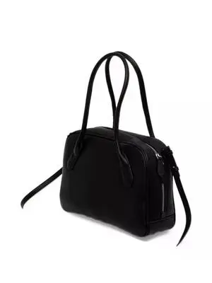 Armani Exchange Logo-print Pebbled-effect Tote Bag