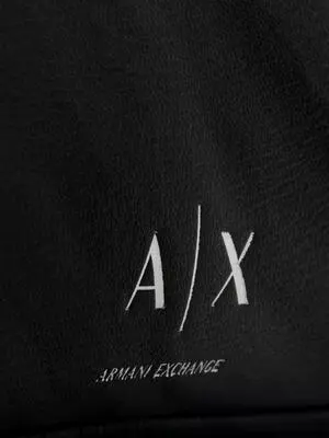 Armani Exchange Logo-print Pebbled-effect Tote Bag