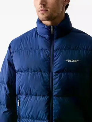 Armani Exchange Logo-print Quilted Jacket