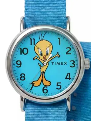 Timex® X Looney Tunes Tweety Bird Weekender 38mm Watch - Blue
