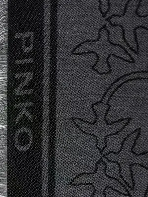 Pinko Monogram-print Scarf