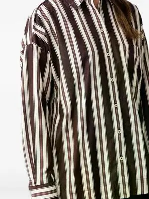 Marc O'polo Vertical-stripe Long-sleeve Shirt