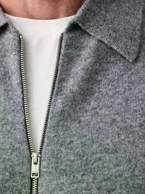 Lindbergh Zip-up Collared Cardigan