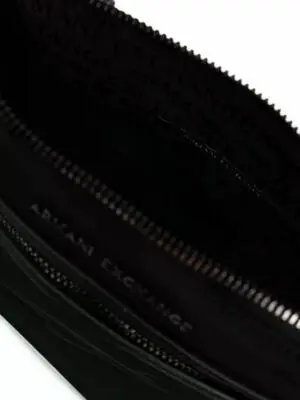 Armani Exchange Logo-print Zip-fastening Messenger Bag