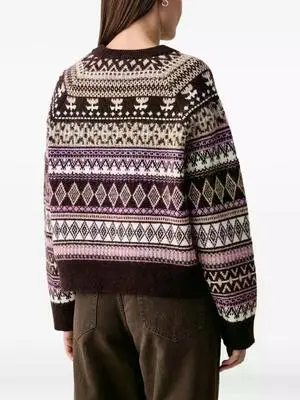 Marc O'polo Fair Isle-knit Raglan-sleeve Sweater